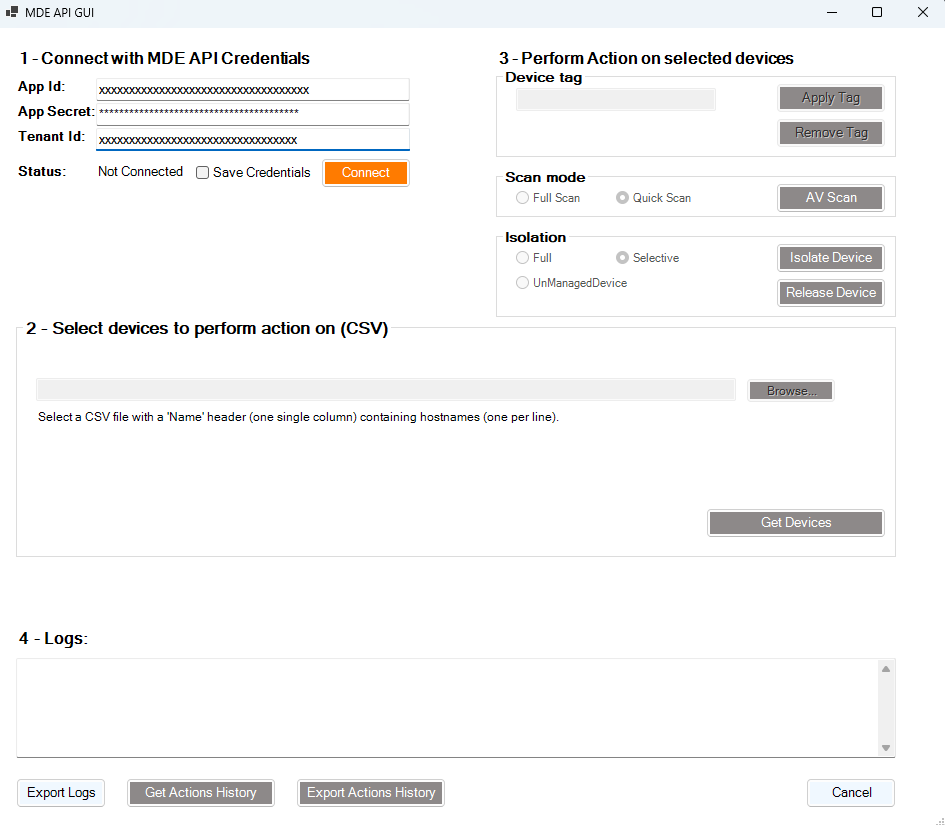 Using MDE API GUI to bulk isolate devices | Stan's blog